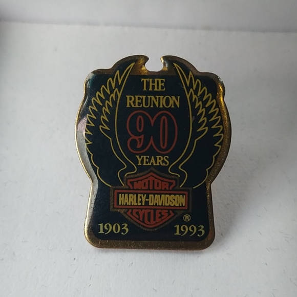 Harley-Davidson | Accessories | Vintage Harleydavidson 9th Reunion Pin ...